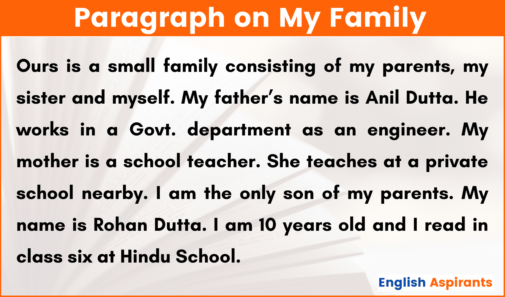 Paragraph On My Family For Students 100 150 200 250 Words 