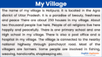 My Village Paragraph for All Students [100, 150, 200, 250 Words]